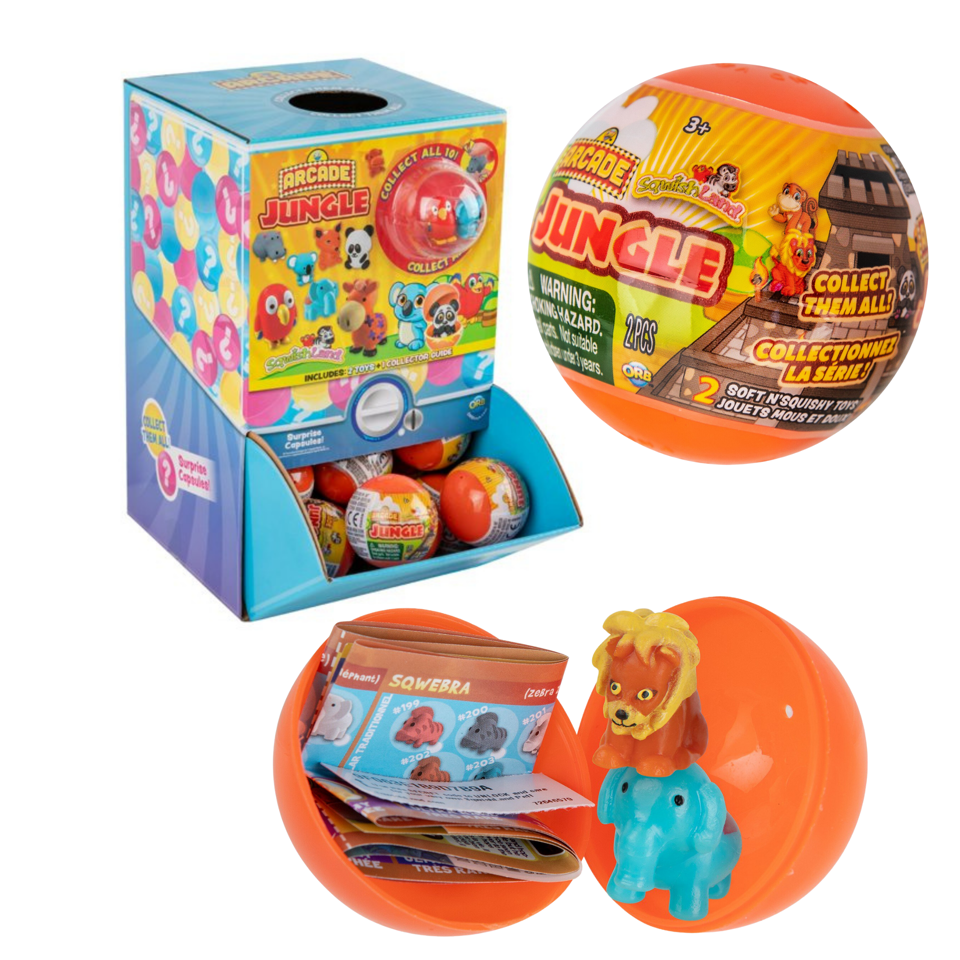 ORB Arcade Jungle: Figure Collection Surprise Capsules